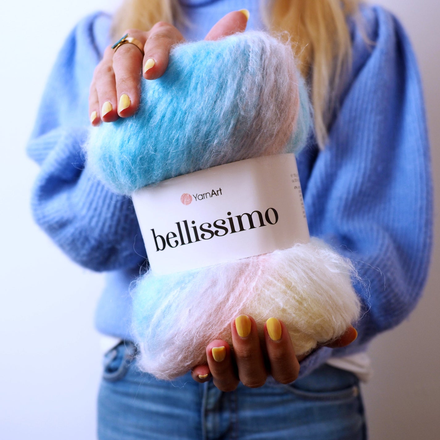 YarnArt Bellissimo Mohair Mulicolour Yarn – Rainbow Threads